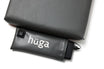 US-Made Hüga Heated Cushions in Anchor Grey Vinyl/White Logo